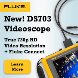 Fluke DS703 Diagnostic Videoscope with FC | TEquipment.NET