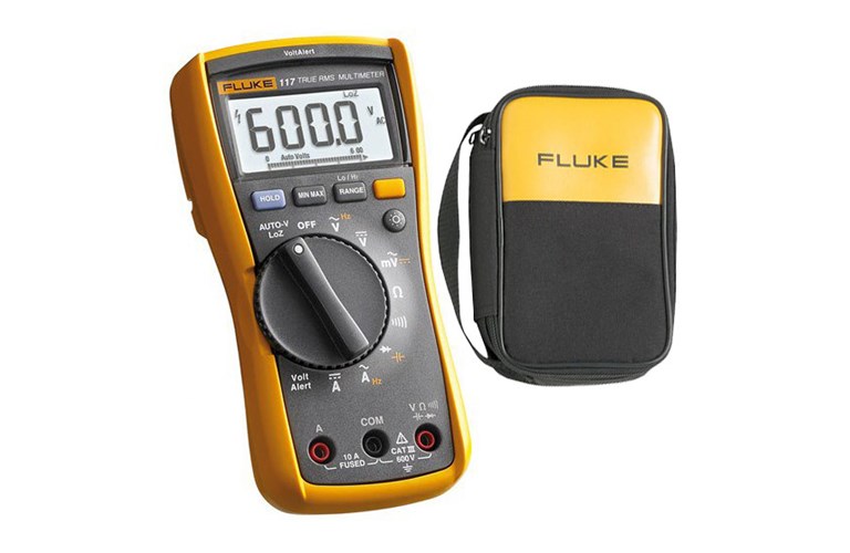 Fluke 117 Electrician's Multimeter with C35 Soft Carrying Case ...