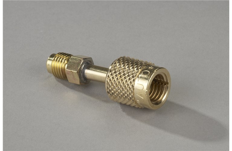 Yellow Jacket 19165 1/2" Acme Female x 1/4" Male Flare Quick Coupler ...