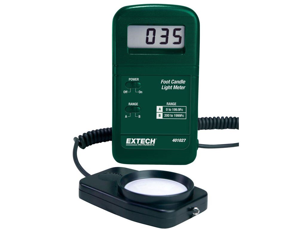 Extech 401025 Lux Meter Foot Candle | TEquipment