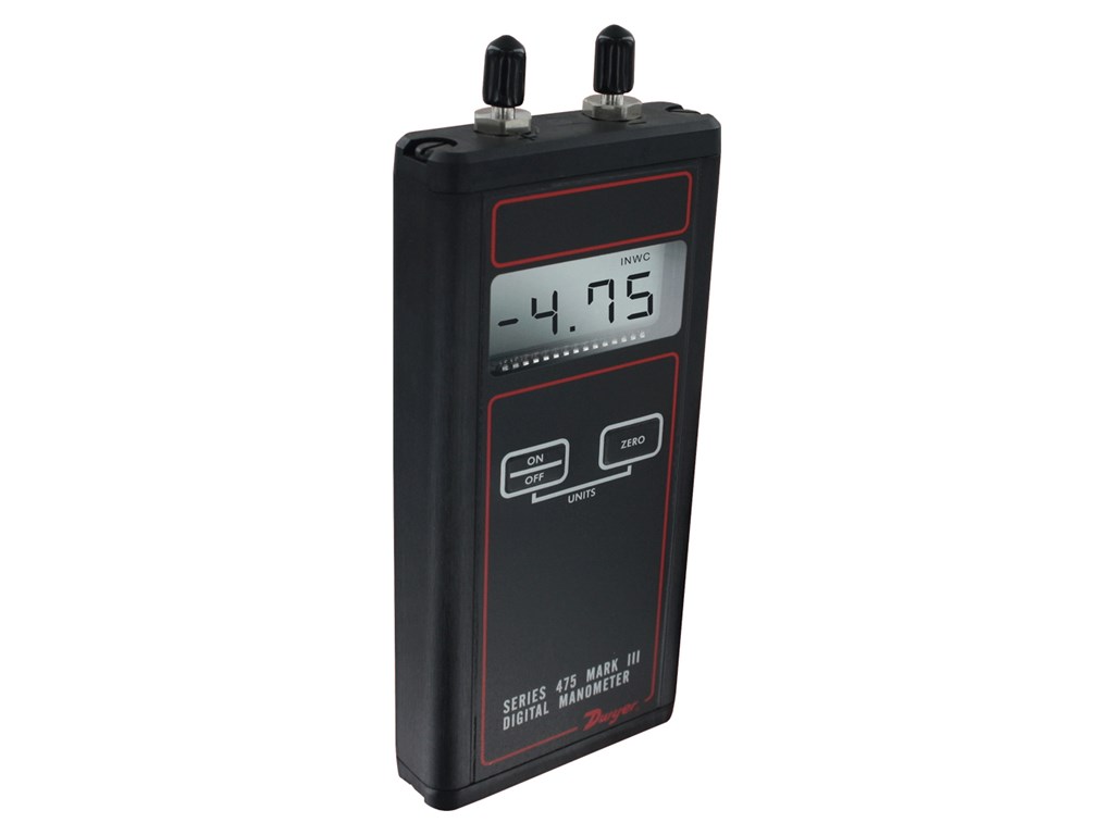 Dwyer 475-00-FM Intrinsically Safe Handheld Digital Manometer ...