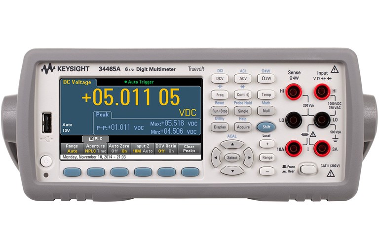 Agilent 34465A 6½ Digit, Performance Truevolt DMM Digital Multimeter ...