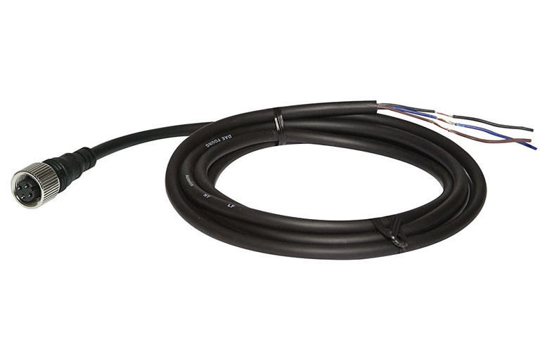 Autonics CID4-5T 4P X 5M(Black), Extension Cable of Area sensor ...