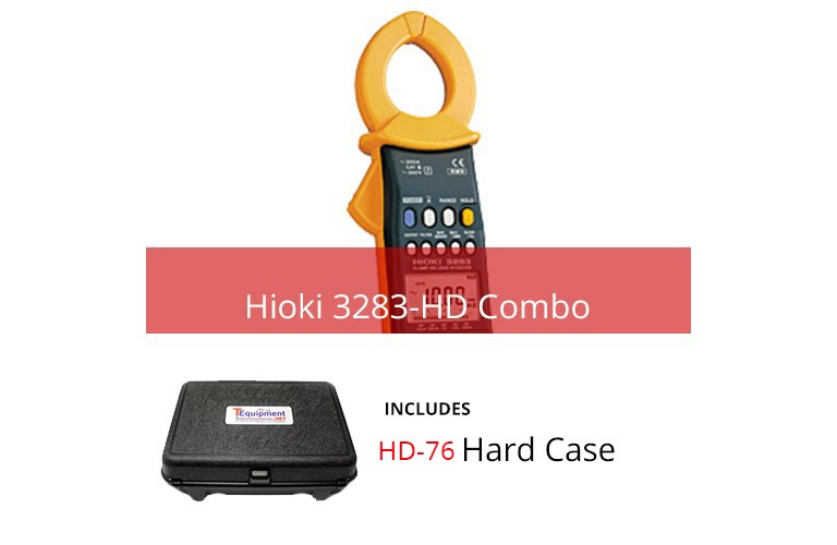Hioki 3283-HD Clamp On Leak Hi-Tester with Multipurpose Hard Case ...