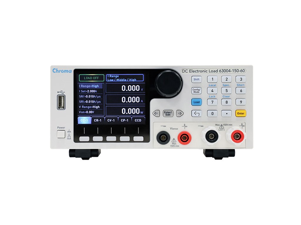 Chroma 63003-150-40 DC Electronic Load 150V/40A/250W | TEquipment.NET