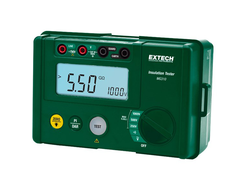 Extech MG310 Compact Digital Insulation Tester | TEquipment