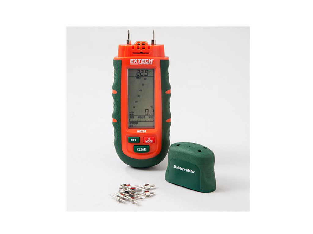 Extech MO230 Moisture Meters - Measurement Methods (Moisture Meter ...