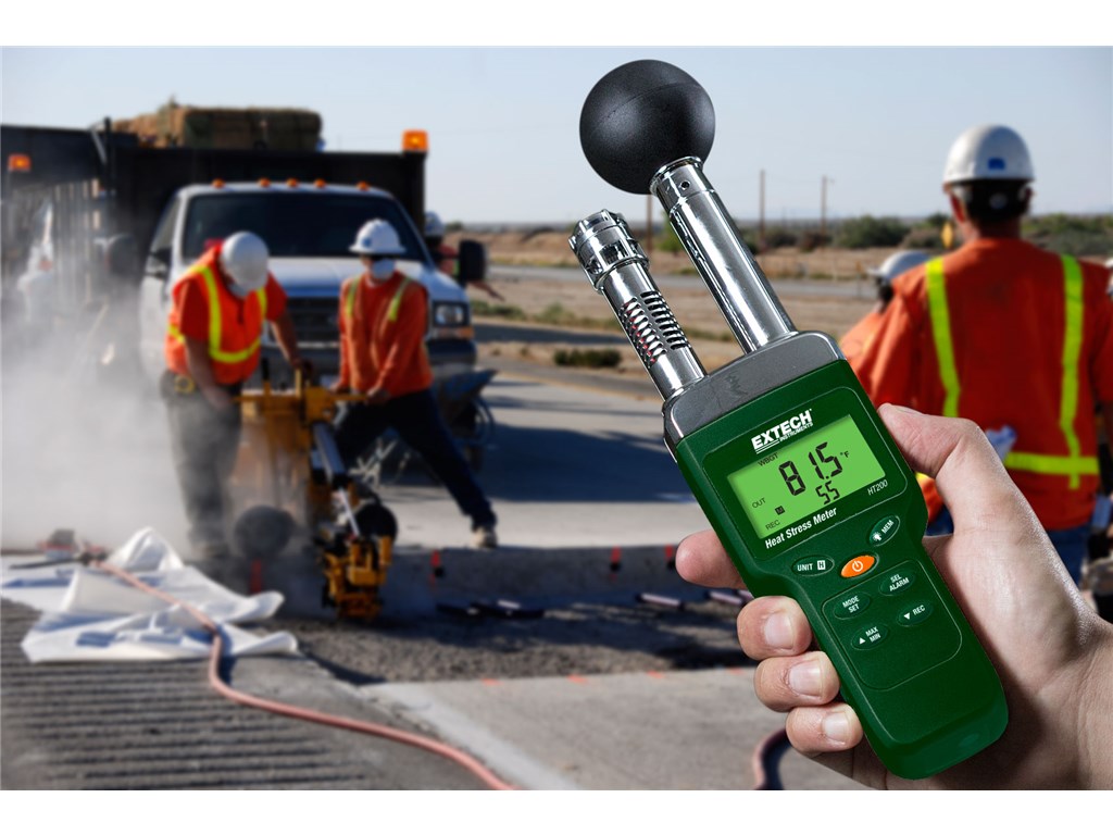 Extech HT200 Heat Stress WGBT Meter | TEquipment.NET