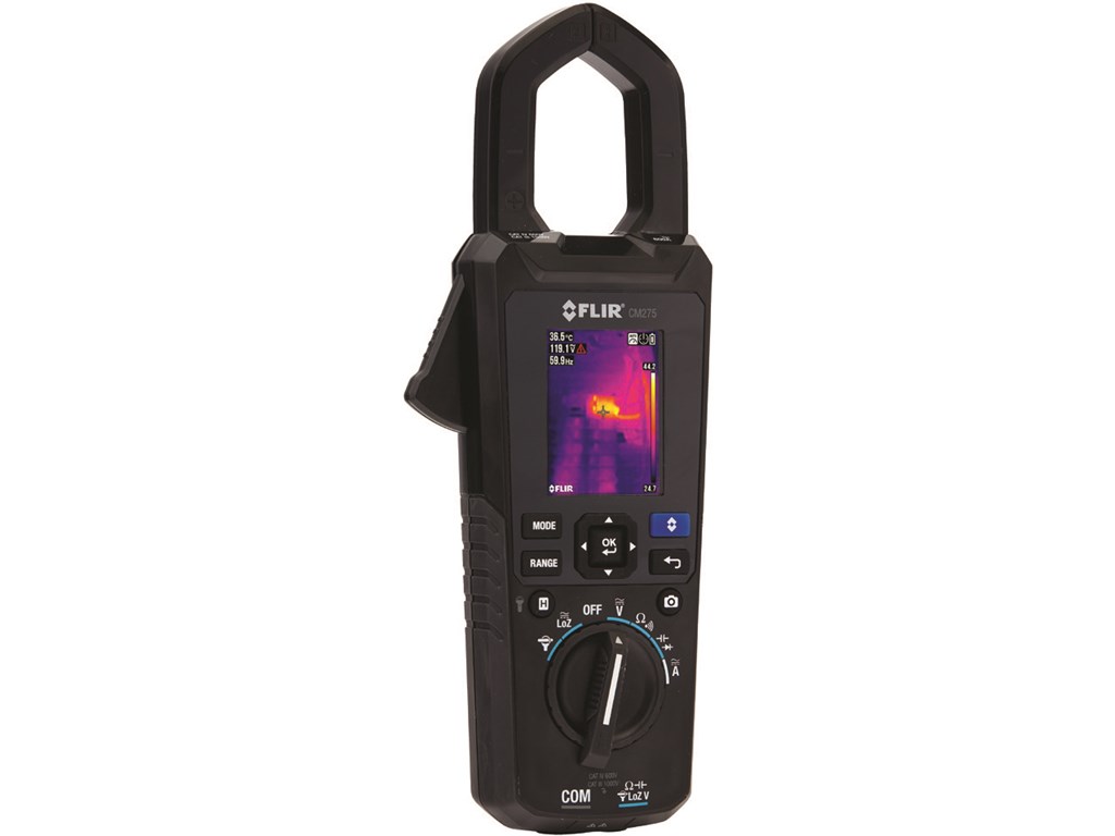 FLIR CM275 True RMS AC/DC Clamp Meter with IGM and Bluetooth, 600A ...