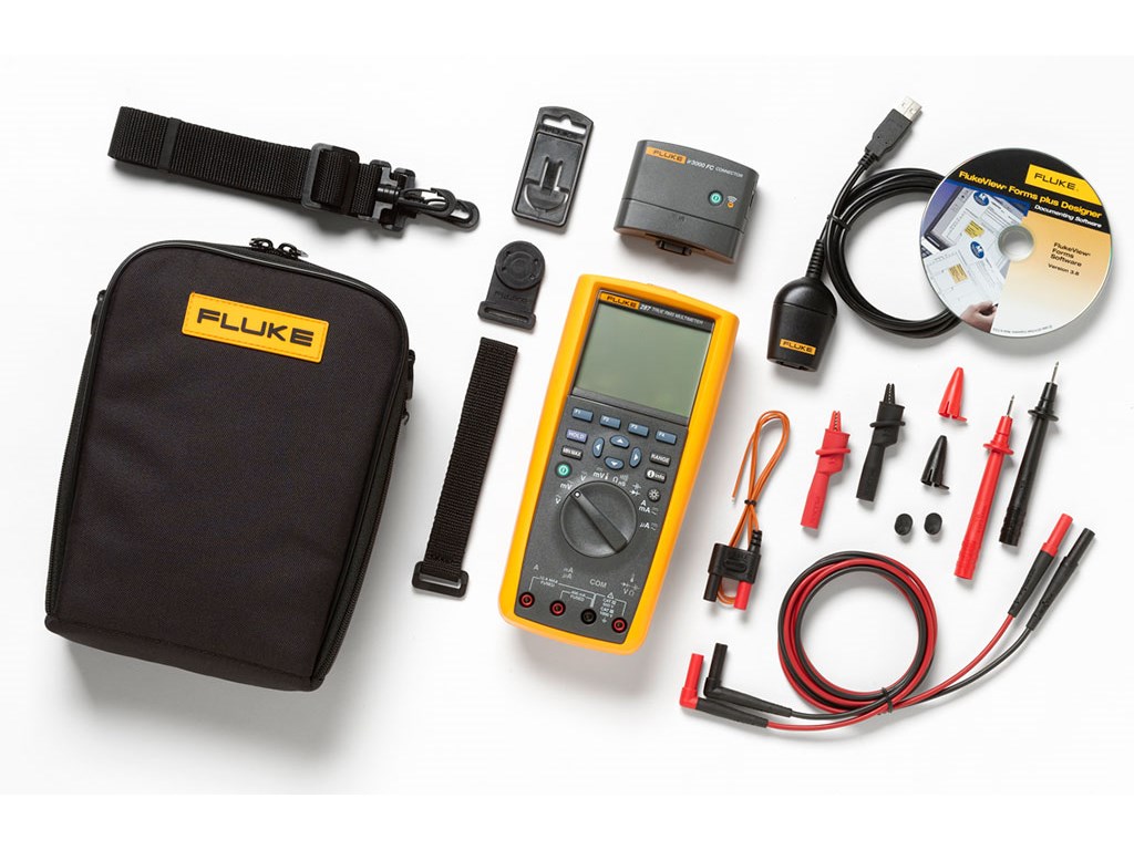 Fluke 287/FVF/IR3000 287 Multimeter with Software and Wireless ...