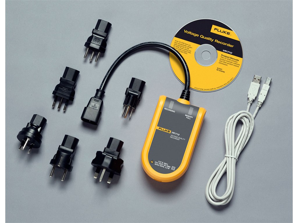 Fluke VR1710 Voltage Quality Recorder | TEquipment.NET