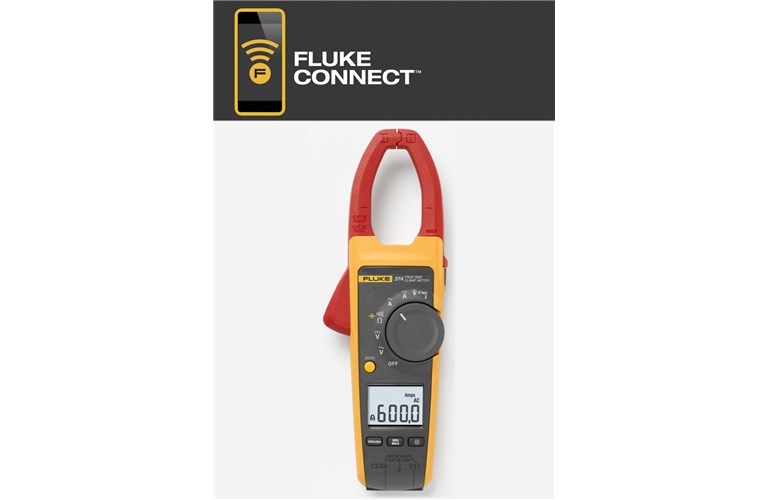 Fluke 374 FC True-rms AC/DC Clamp Meter | TEquipment.NET