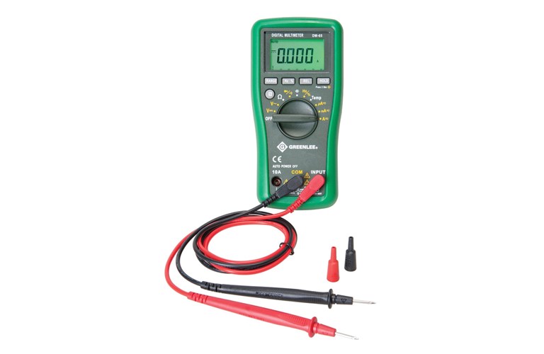 Greenlee DM-65 Auto Ranging Digital Multimeter CATIII 1000V CATIV600V ...
