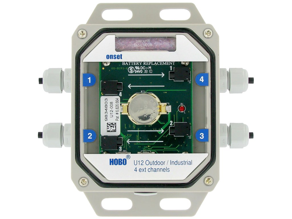 HOBO by Onset U12-008 4-Channel External Data Logger | TEquipment.NET
