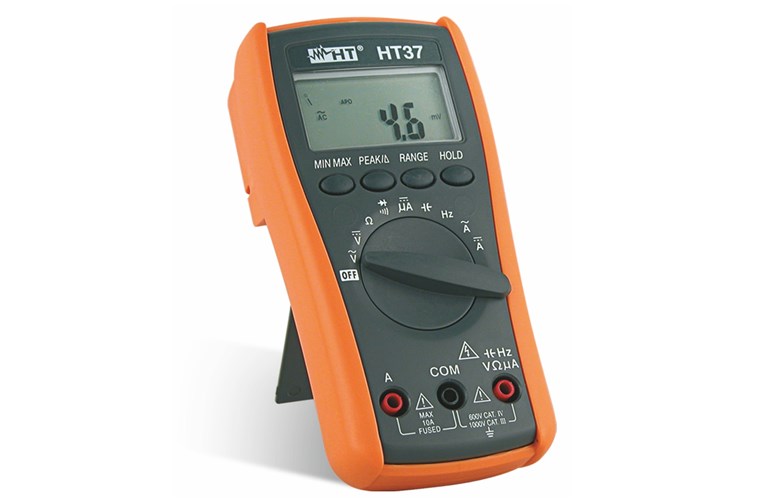 HT Instruments HT37 TRMS Digital Multimeter up to 4000 Counts with PEAK ...