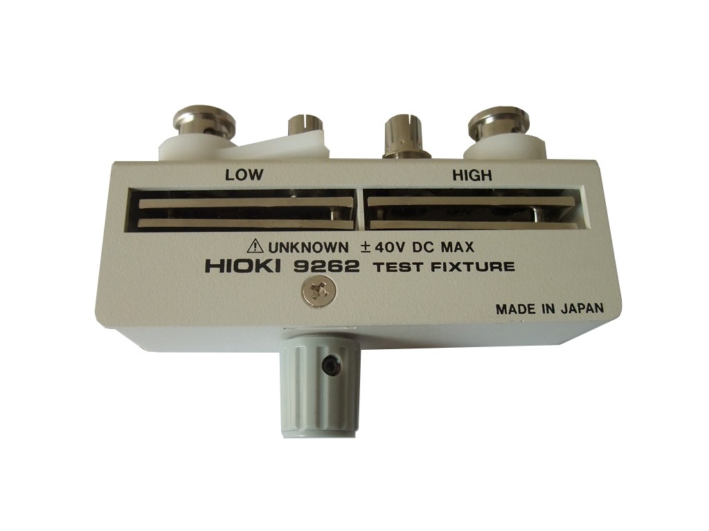 Hioki 9262 Accessories Test Fixture for LCR Vise Clamp | TEquipment