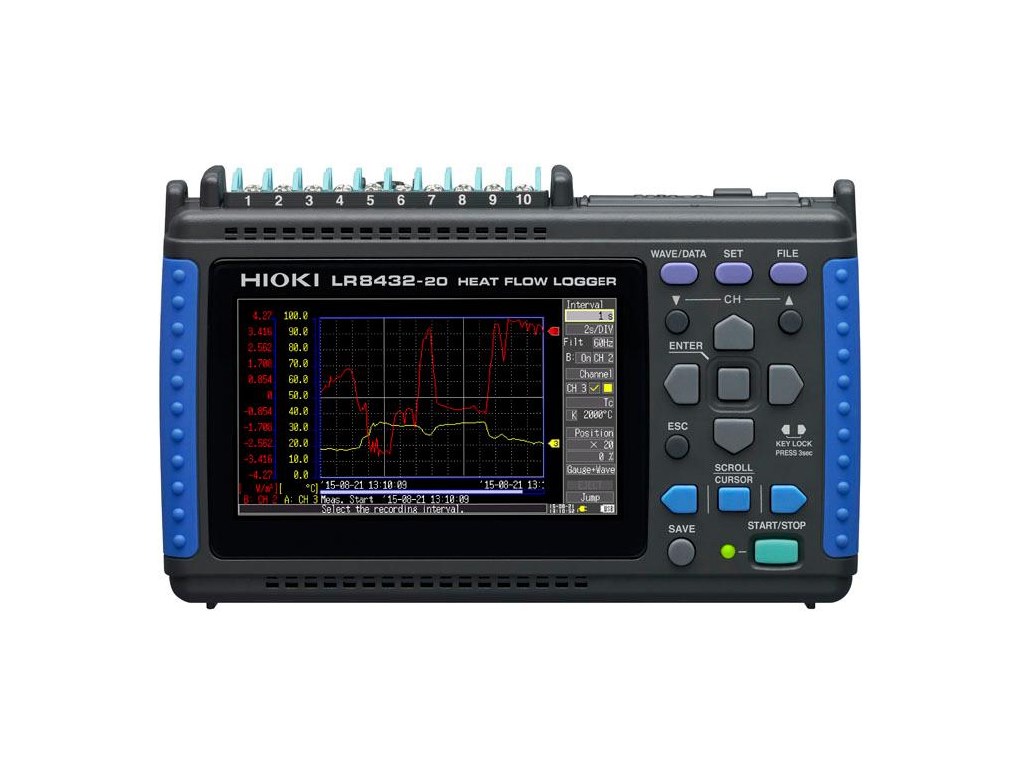 Hioki LR8432-20 Heat Flow Logger | TEquipment.NET