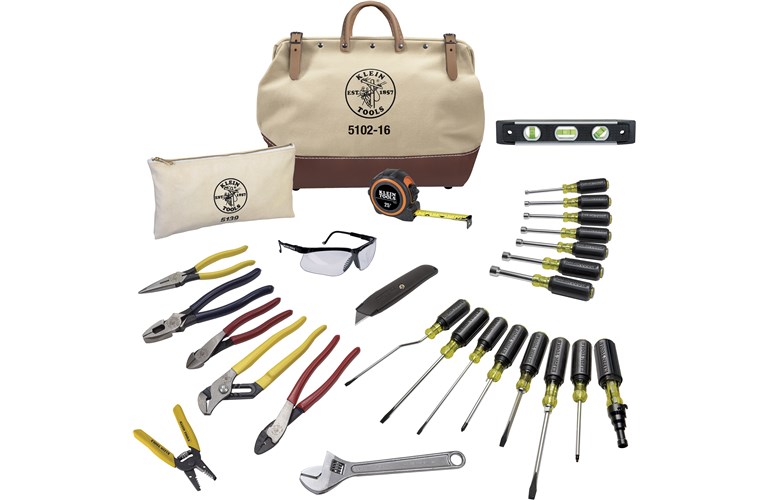 Klein Tools 80028 Electrician Tool Set | TEquipment.NET
