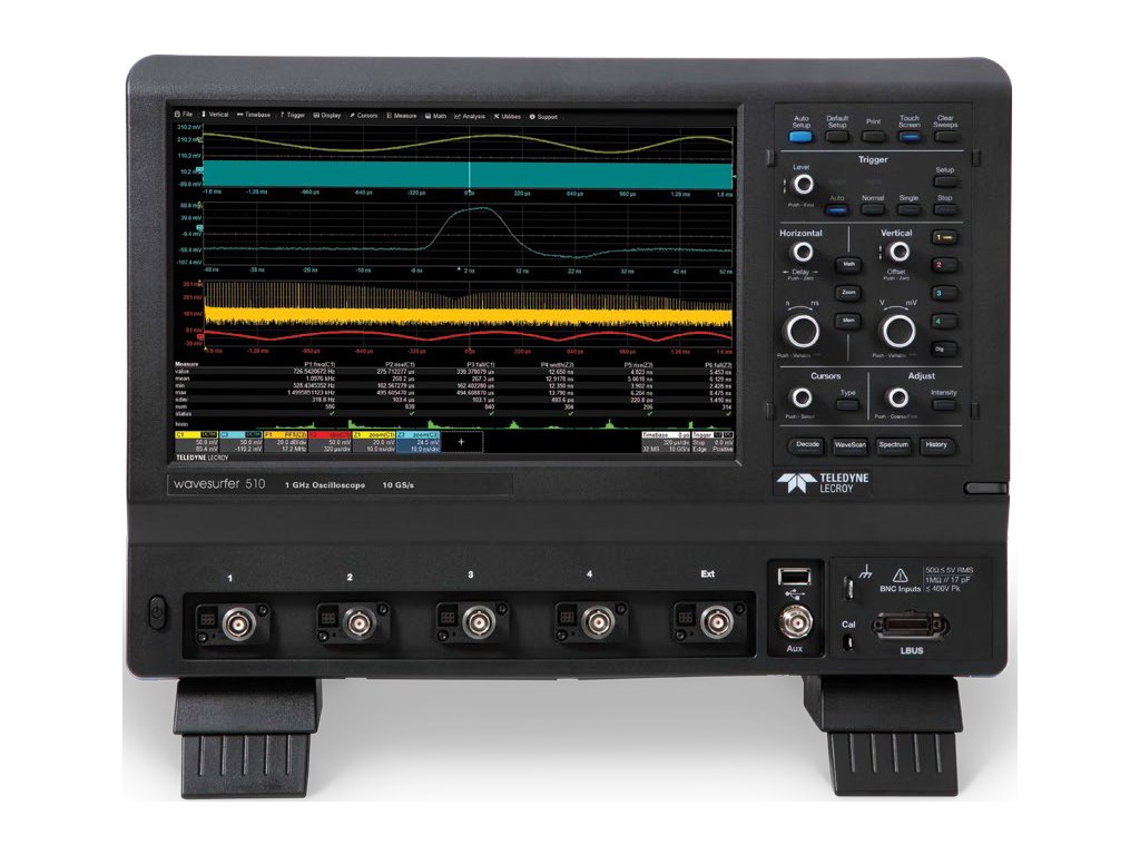 Teledyne LeCroy WaveSurfer 510 1 GHz Oscilloscope | TEquipment.NET