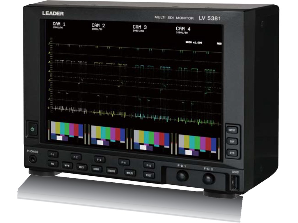 Leader LV5381 Waveform Monitor for HD/SD SDI Signals | TEquipment