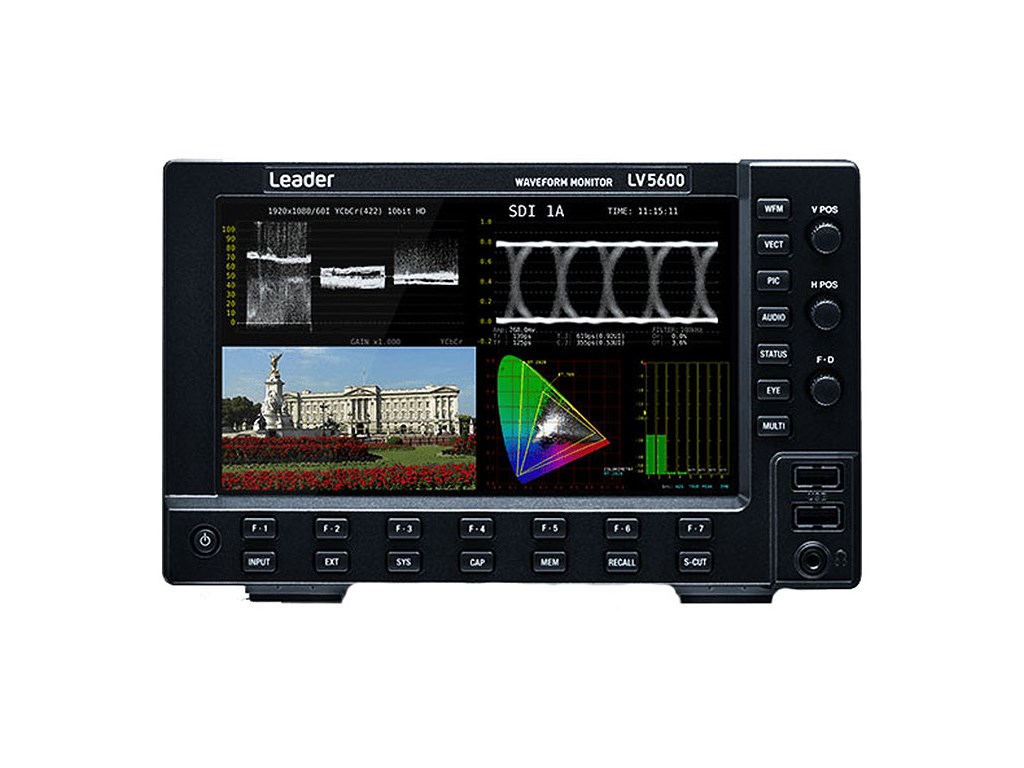 Leader LV5600 Waveform Monitor - Mainframe Only | TEquipment.NET