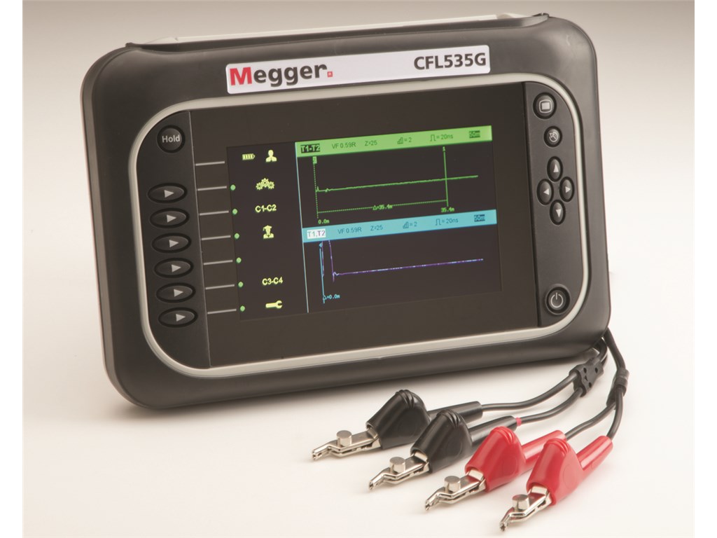 Megger CFL535G Advanced Dual Channel Time Domain Reflectometer ...