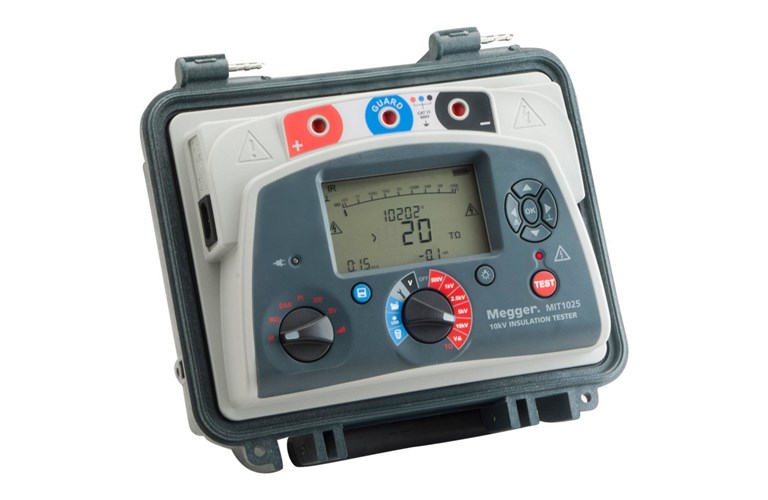 Megger MIT1025 10 kV Diagnostic Insulation Resistance Tester ...