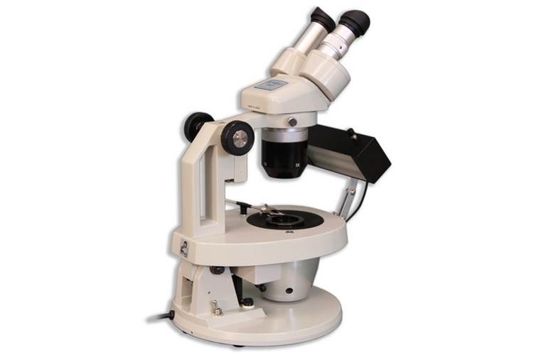 Meiji Techno GEMT-2 Binocular Turret Gem Microscope | TEquipment.NET