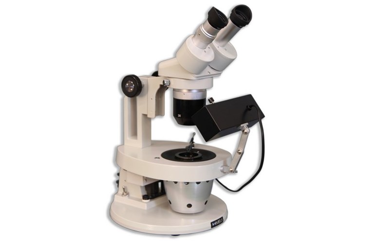 Meiji Techno GEMT-2 Binocular Turret Gem Microscope | TEquipment.NET