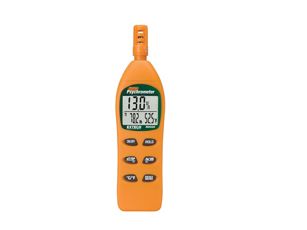 Extech RH300 Psychrometer - Style (Psychrometer): Hand Held, Accuracy ...