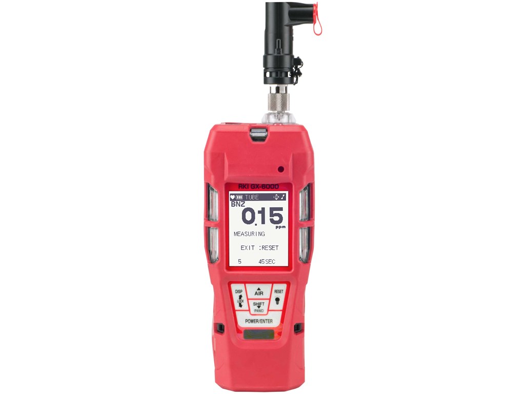 RKI GX-6000 Up to 6 Gas Detector with Sample Draw with PID and Super ...