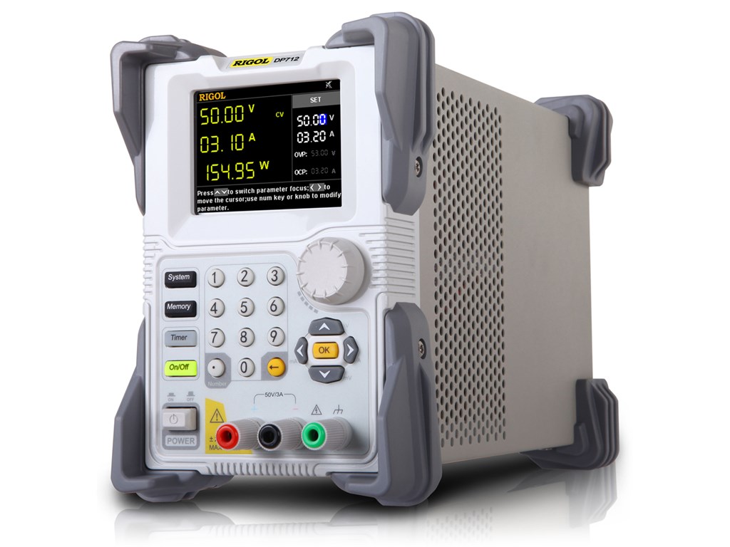 Rigol DP712 DC Power Supply Programmable Linear (single channel, 50 V/3 ...