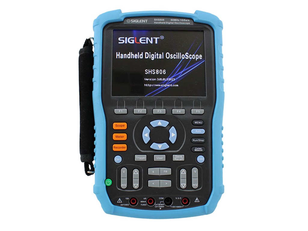 Siglent SHS806 Handheld Oscilloscope (Bandwidth 60MHz, 2 Channel ...