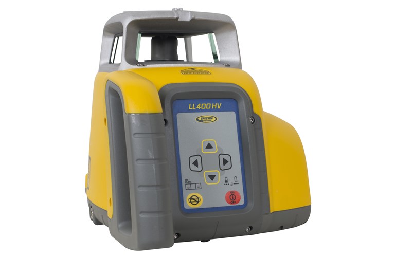 Spectra Precision LL400HV-10 Laser Level - with CR600 Receiver and Case ...