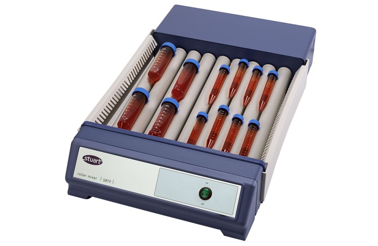 Stuart SRT9 Roller mixer, 9 rollers, Analog control, fixed speed, 230v ...