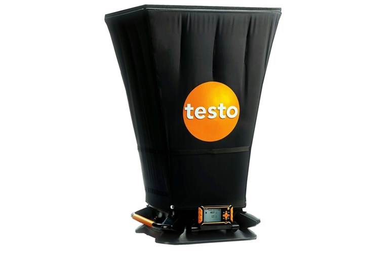 Testo 400563 4200 Flow Hood Balometer Kit and Meter with Soft Case and ...