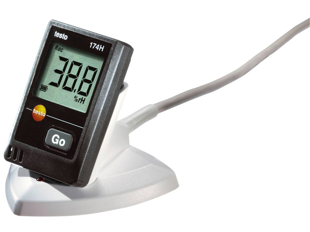 Testo 174H KIT - Mini Temp. and Humidity Data Logger with USB Interface ...