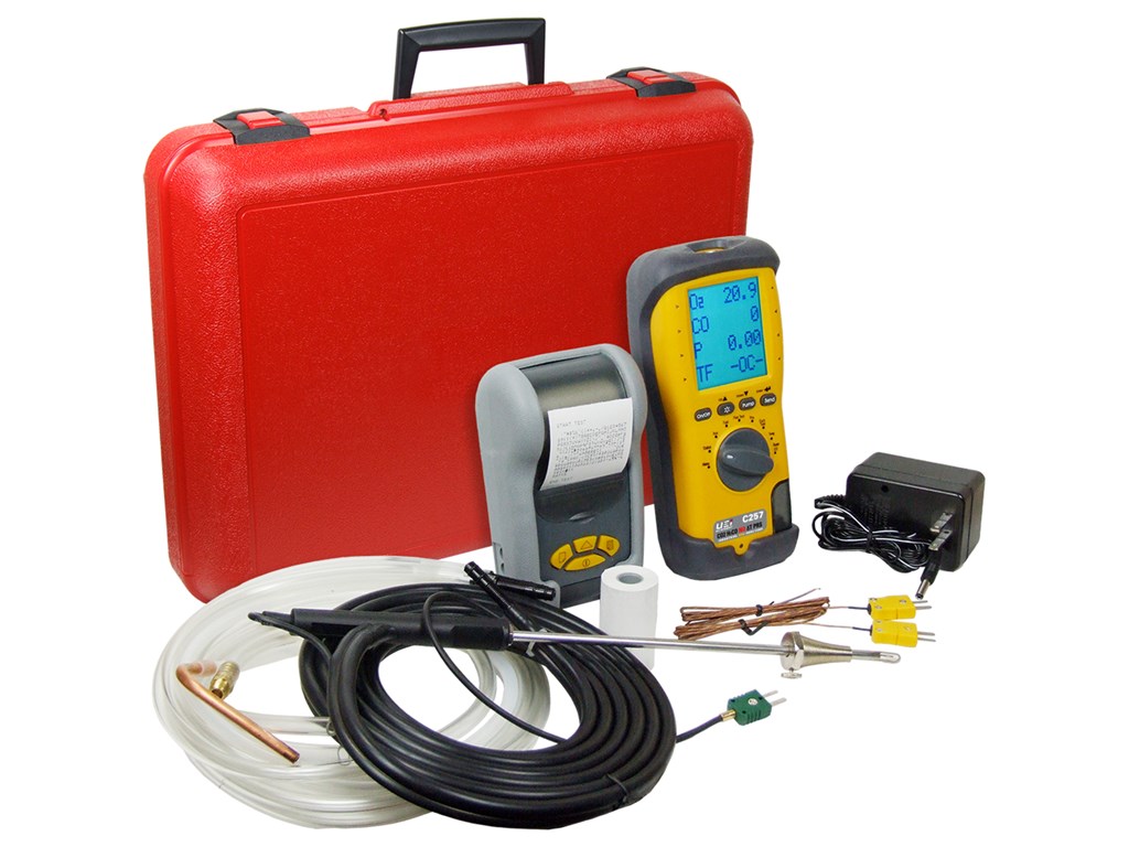 Uei C257KIT Industrial Combustion Analyzer Kit with NOx | TEquipment.NET