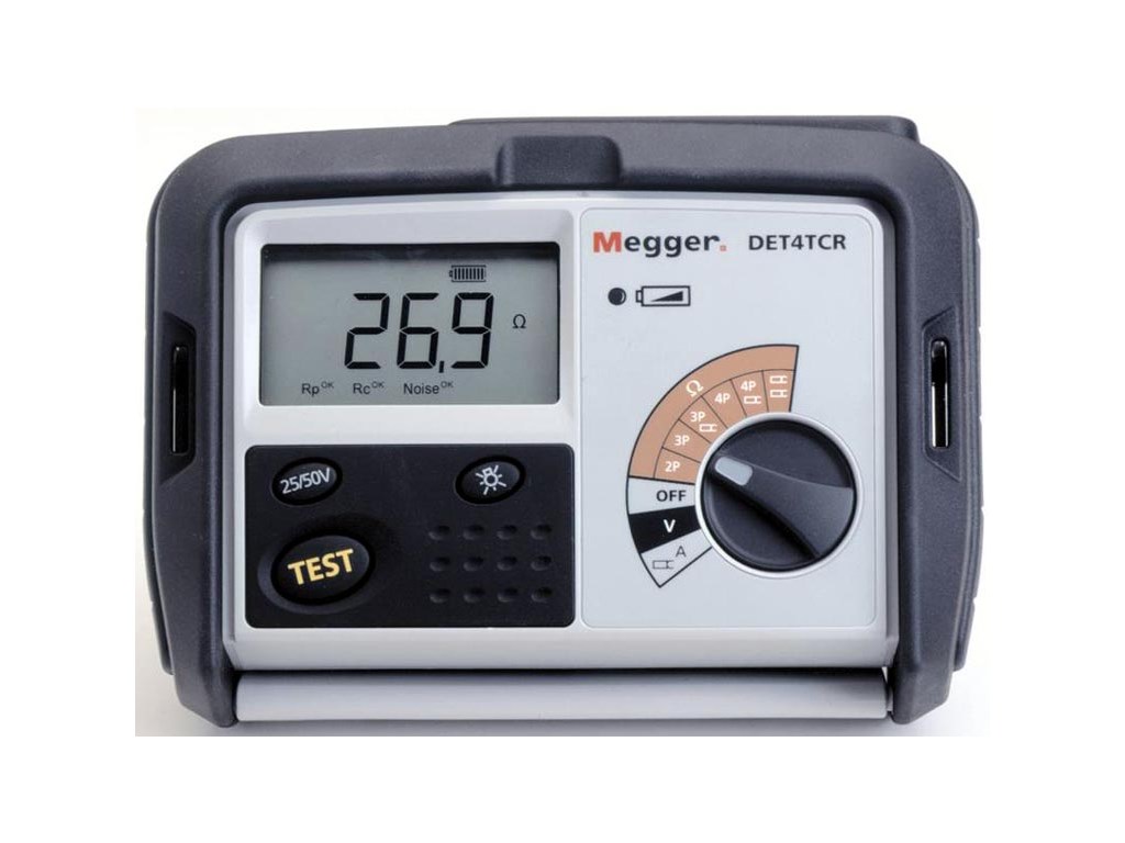 Megger DET4TC2 Four Terminal Ground Resistance Tester | TEquipment.NET