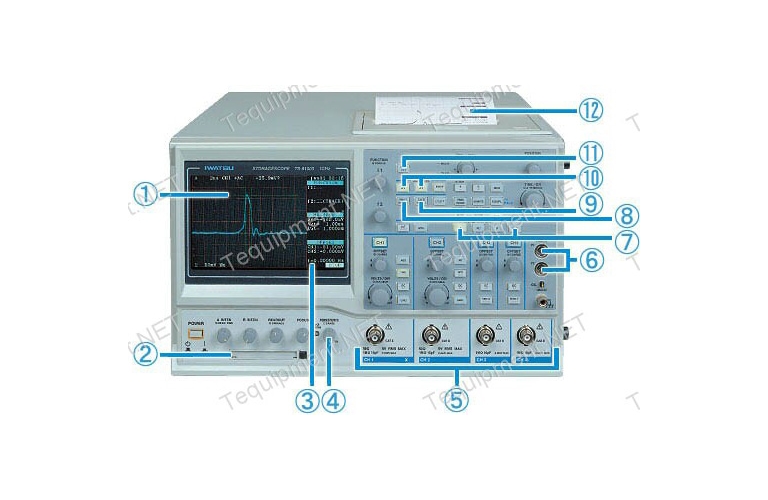 Iwatsu TS-81000 Analog Oscilloscope Iwatsu TS-81000 TS81000 TS 81000 ...