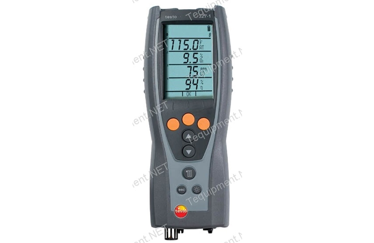 testo 327-1 O2 CO Flue Gas Analyzer 0632 3201 70 testo 0632320170 0632 ...