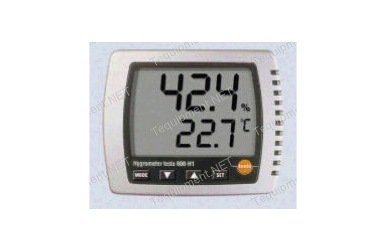 Testo 0560 6081 608-H1 Large Display Temp & Rh Meter With Min/max ...