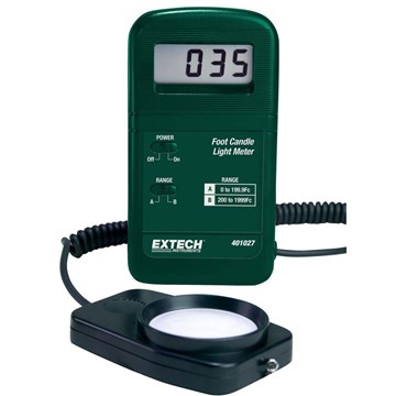 Extech 401025 Lux Meter Foot Candle | TEquipment
