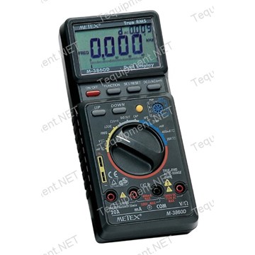 Metex M-3860D digital multimeter 3 3/4 digits dual display Metex M-3860D M3860D M 3860D ...