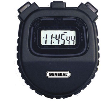 General Tools SW100A Multi-Function Black Stopwatch | TEquipment.NET