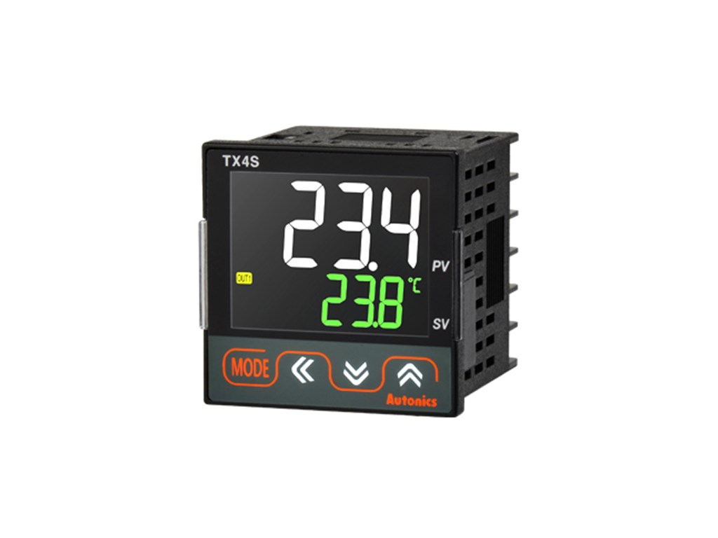 Autonics Tx4s B4c Temperature Controller 1 16 Din Lcd Display 4 Digit