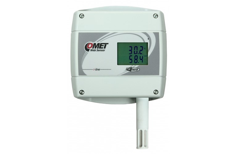 Comet T3610 Web Sensor with PoE- Temperature, Humidity | TEquipment.NET