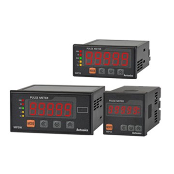 Autonics MP5W-41 Panel Meter High Performance Digital Pulse Meters, 5 ...