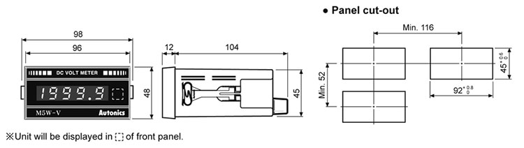 Autonics M4Y-T-DX Tachometer | TEquipment